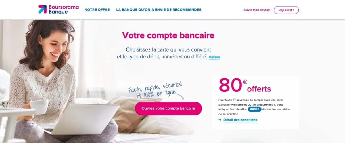 Boursorama Banque Avis : A lire si j’étais vous